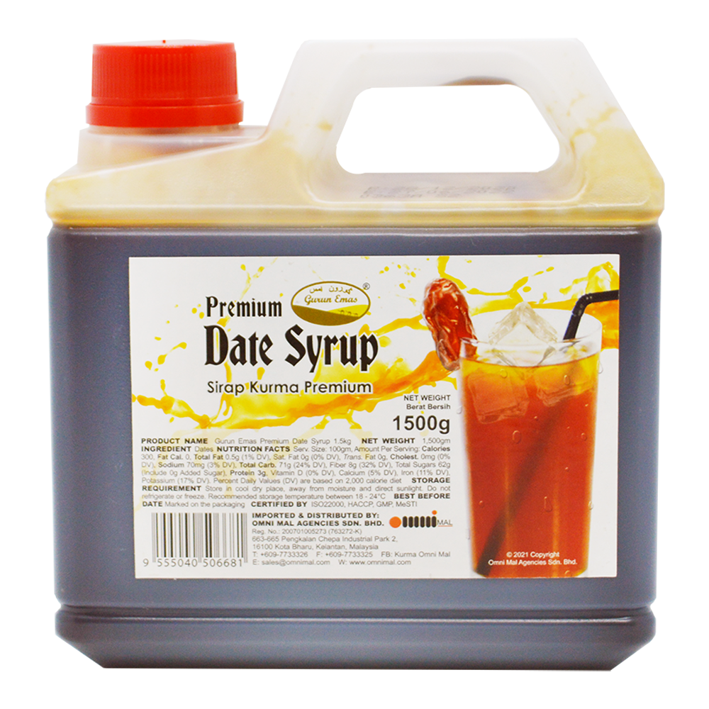Omni Mal's Date Syrup & Date Sugar: Pure Natural Sweetness