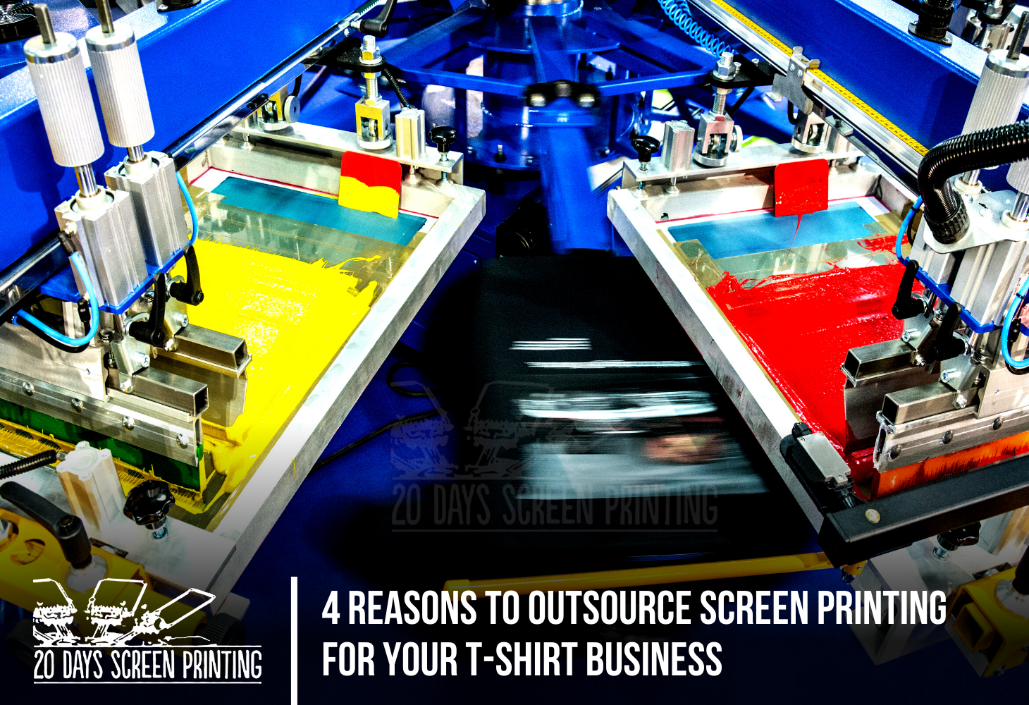 4 Reasons to Outsource Screen Printing Services for Your Business