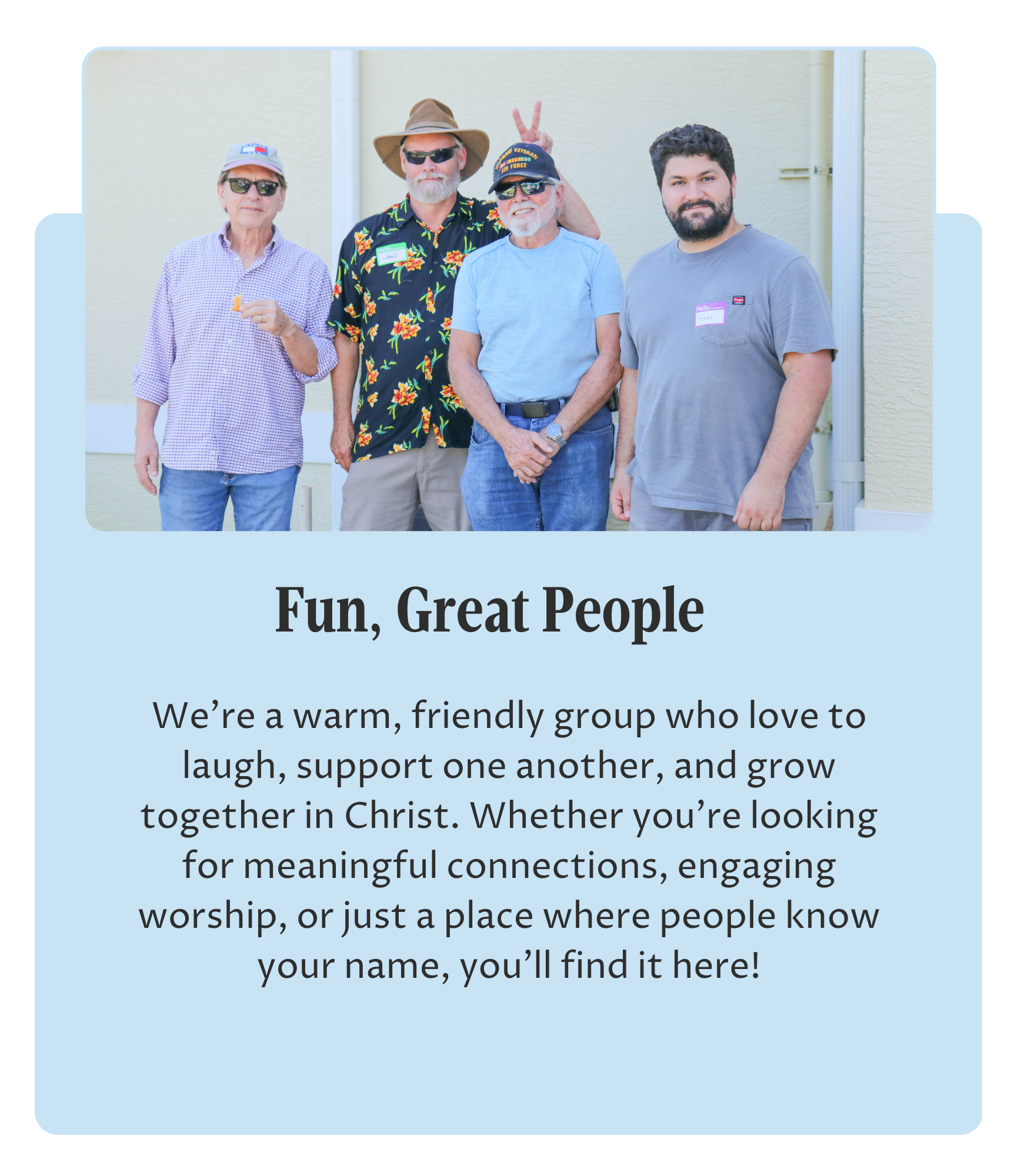 Community Church | First Baptist Church of Inverness, Florida | Citrus ...