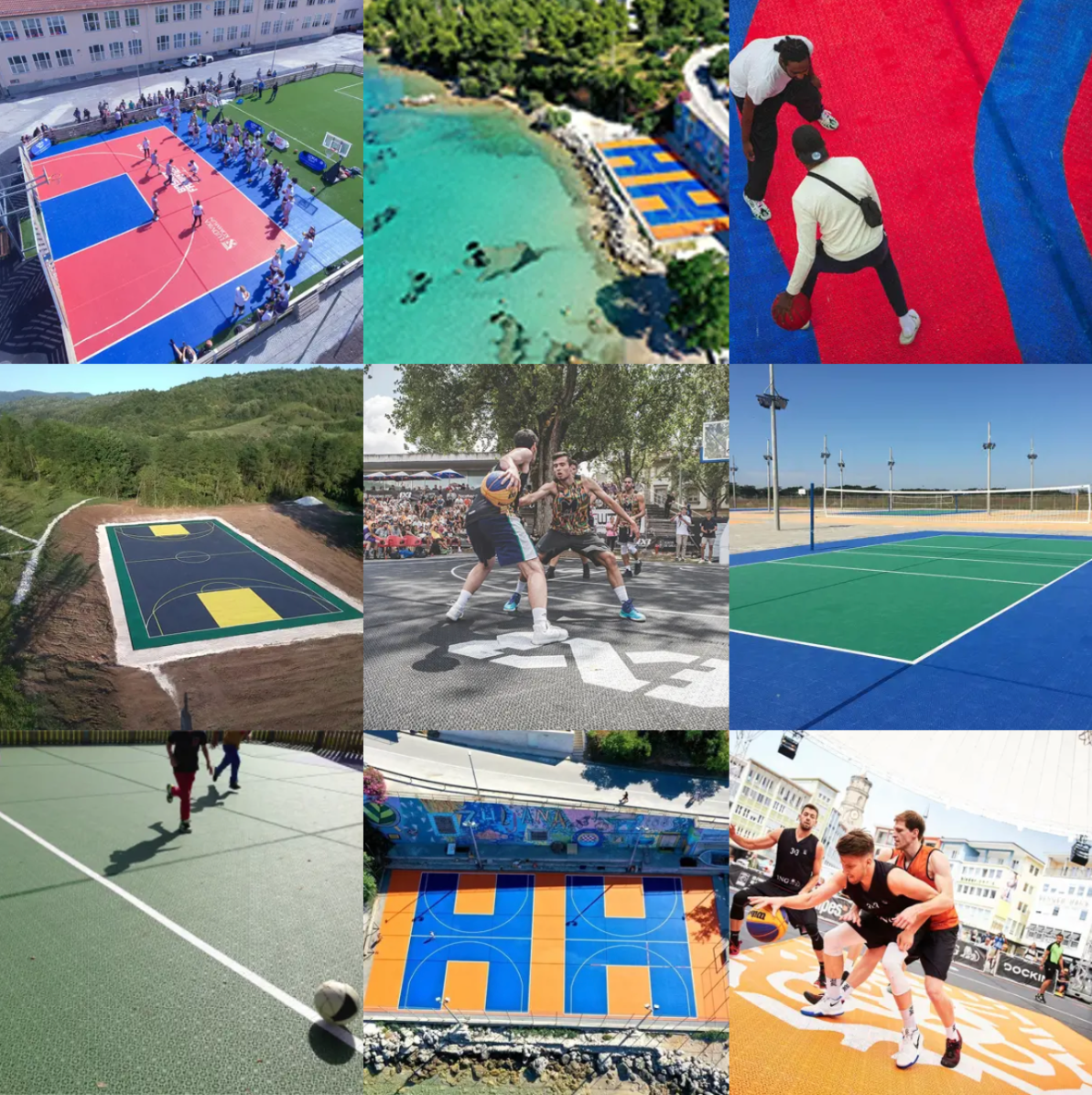Sports Hall Flooring by Tembec