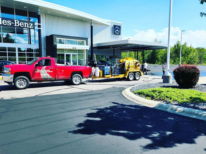 Driveway Sealing | Traverse City MI | GT Sealcoating & Striping Driveway Sealing | Traverse City MI | GT Sealcoating & Striping