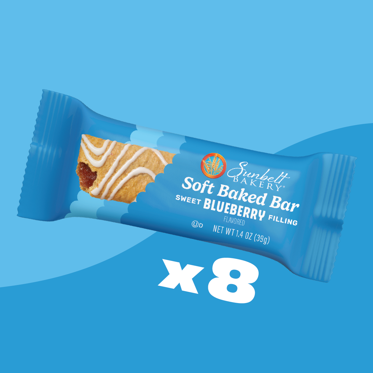 Blueberry Soft Baked Bars | Sunbelt Bakery®