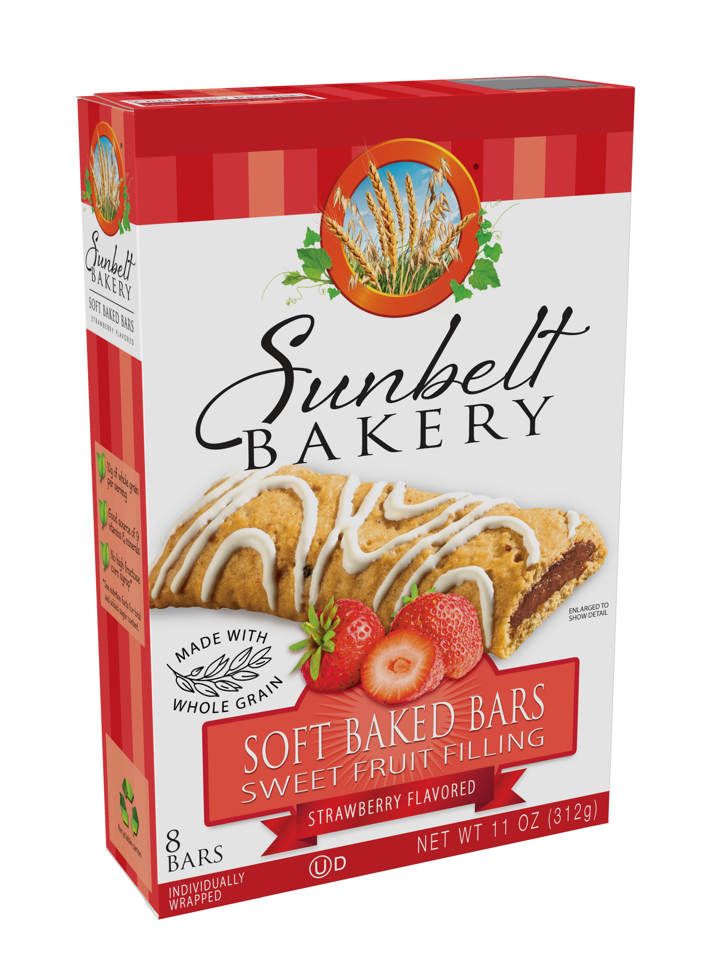 Raspberry Soft Baked Bars | Sunbelt Bakery®