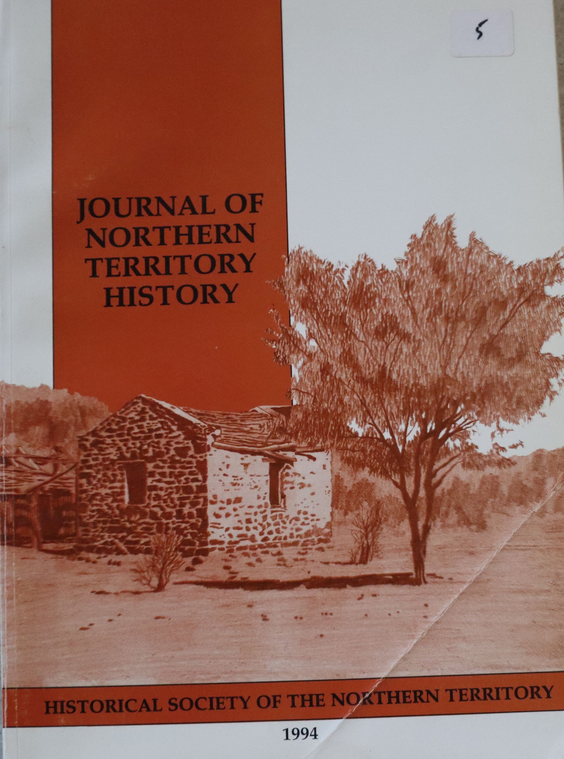 Journal - Historical Society of the Northern Territory