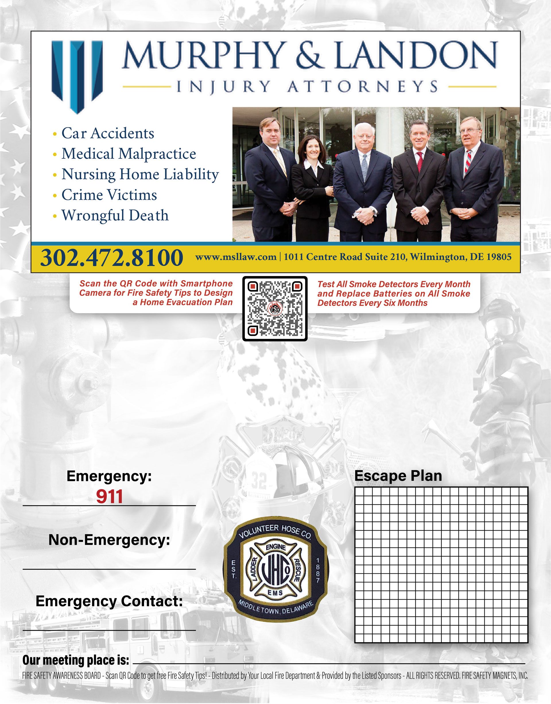 Fire Safety Magnets | Direct Promotional Products