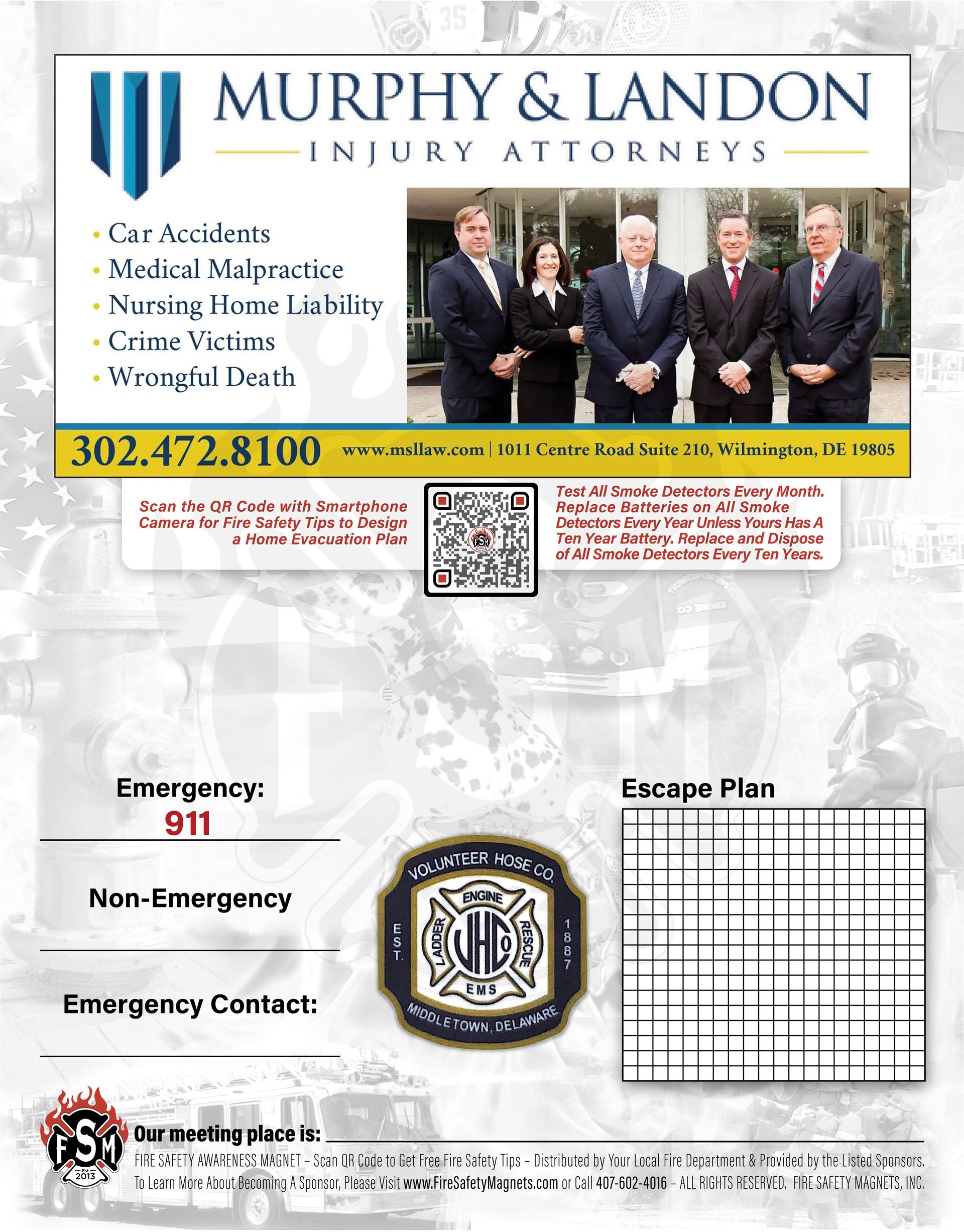 Fire Safety Magnets | Direct Promotional Products