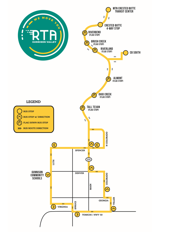 Free Bus Schedule | Gunnison Valley RTA