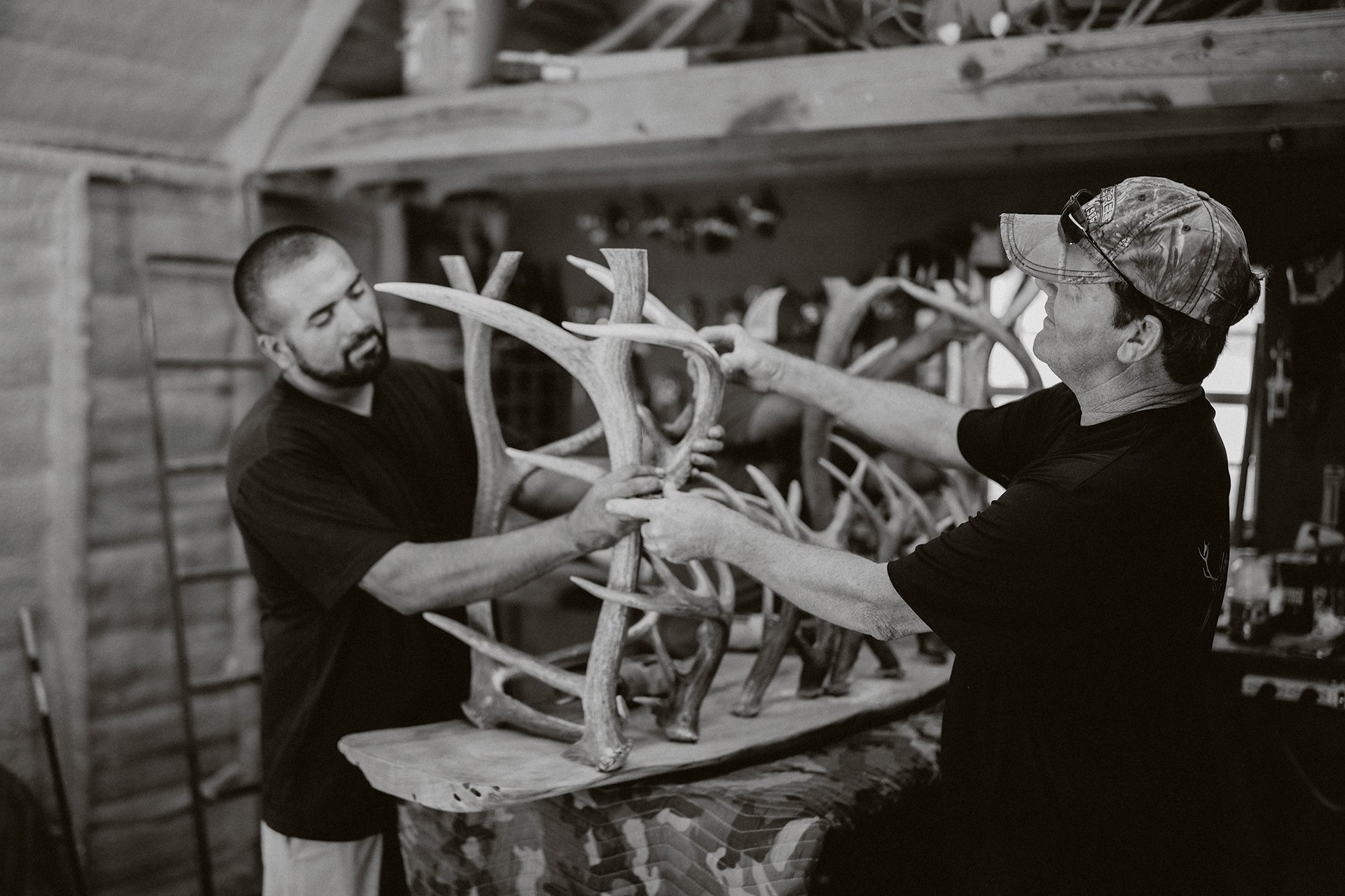 Terry Wilson Antler Designs | Hand Crafted Antler Chandeliers & Furniture