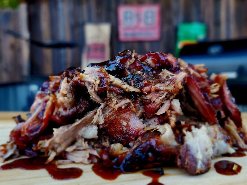 Fileted Smoke-Infused Pork Butt Recipe & Video | B&B Charcoal