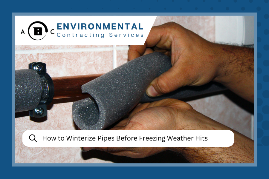How to Winterize Pipes Before Freezing Weather Hits