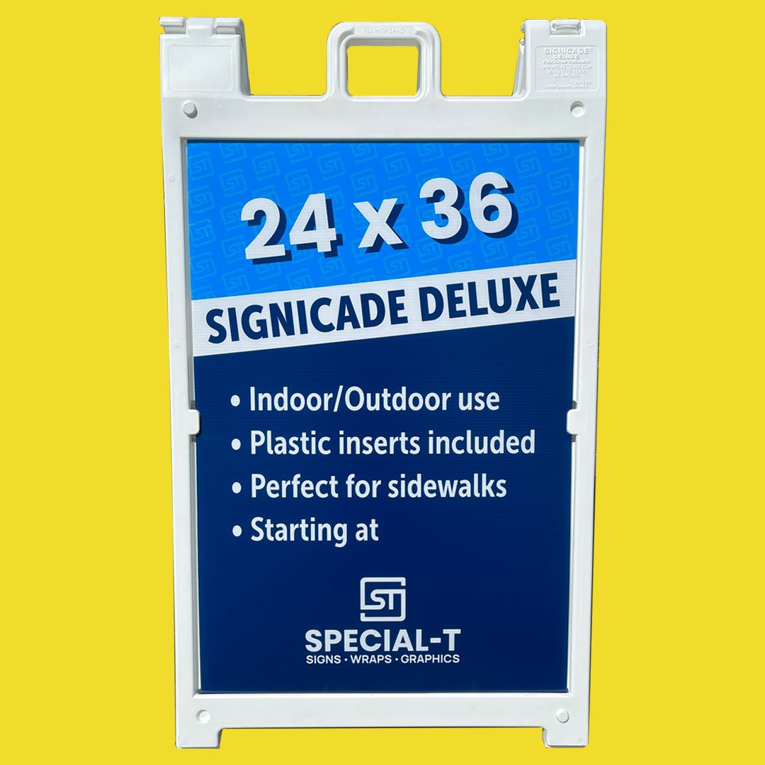 Special T Signs • Wraps • Graphics | A Board & Sidewalk Signs