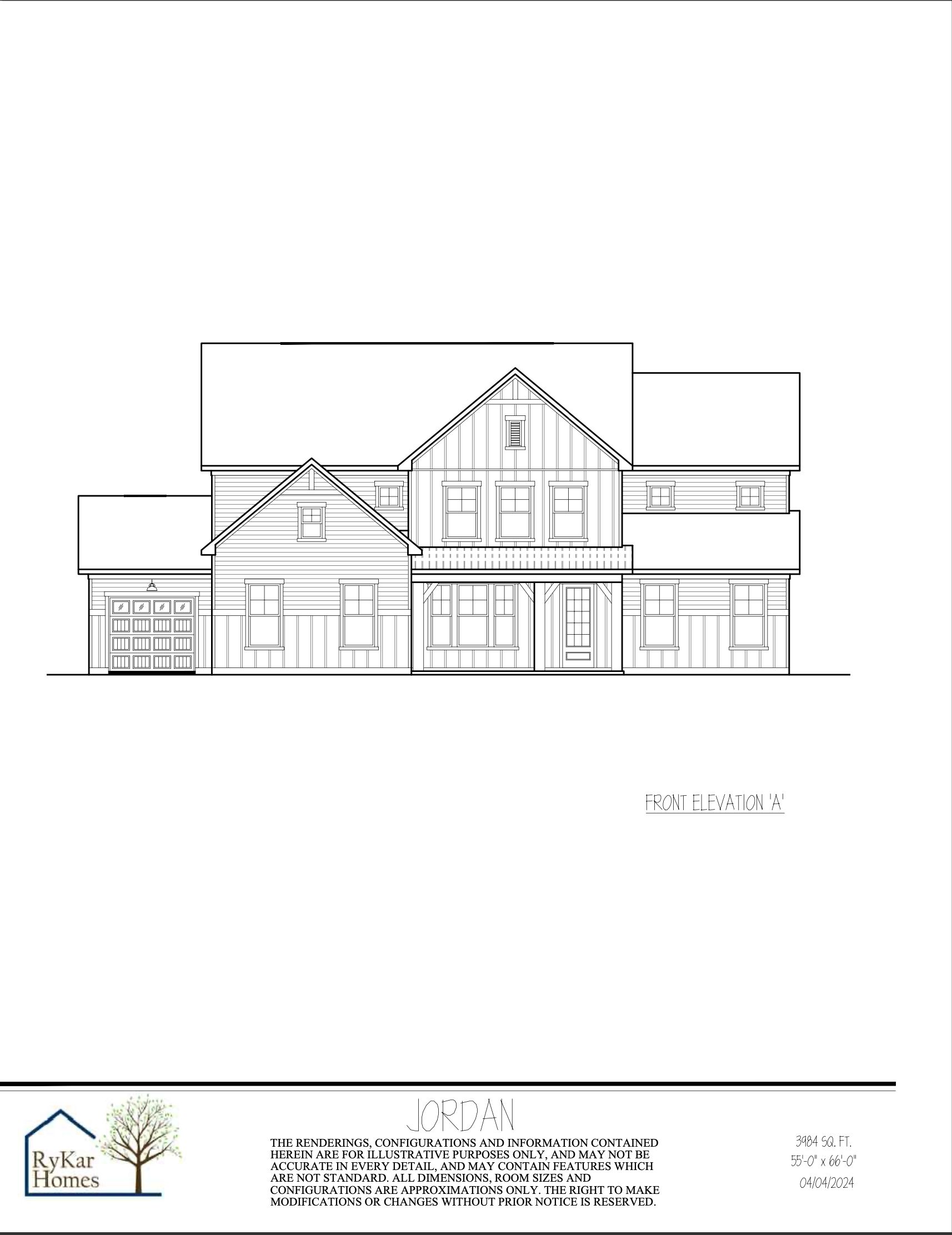 The Teesdale Floor Plan by RyKar Homes