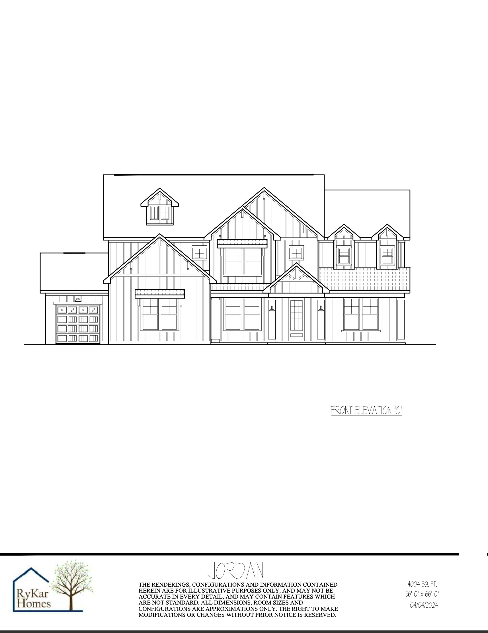 The Teesdale Floor Plan by RyKar Homes
