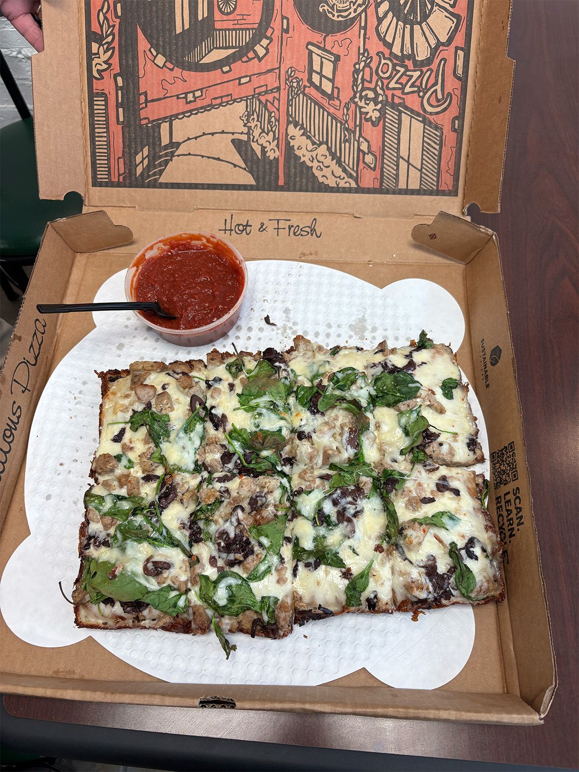 NY Style Pizza | Lately's | Hallowell, ME