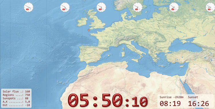 World Map - SDR-Radio.com | Software Defined Radio