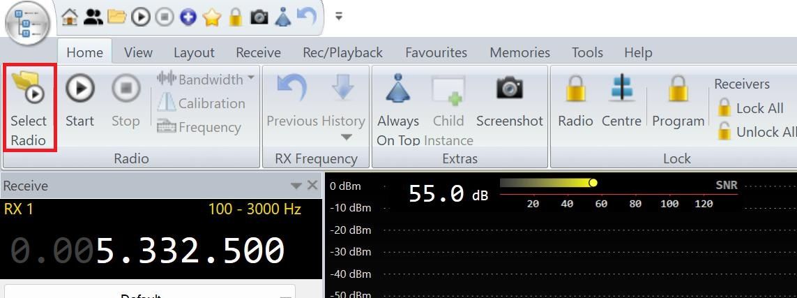 Adding A Radio Definition