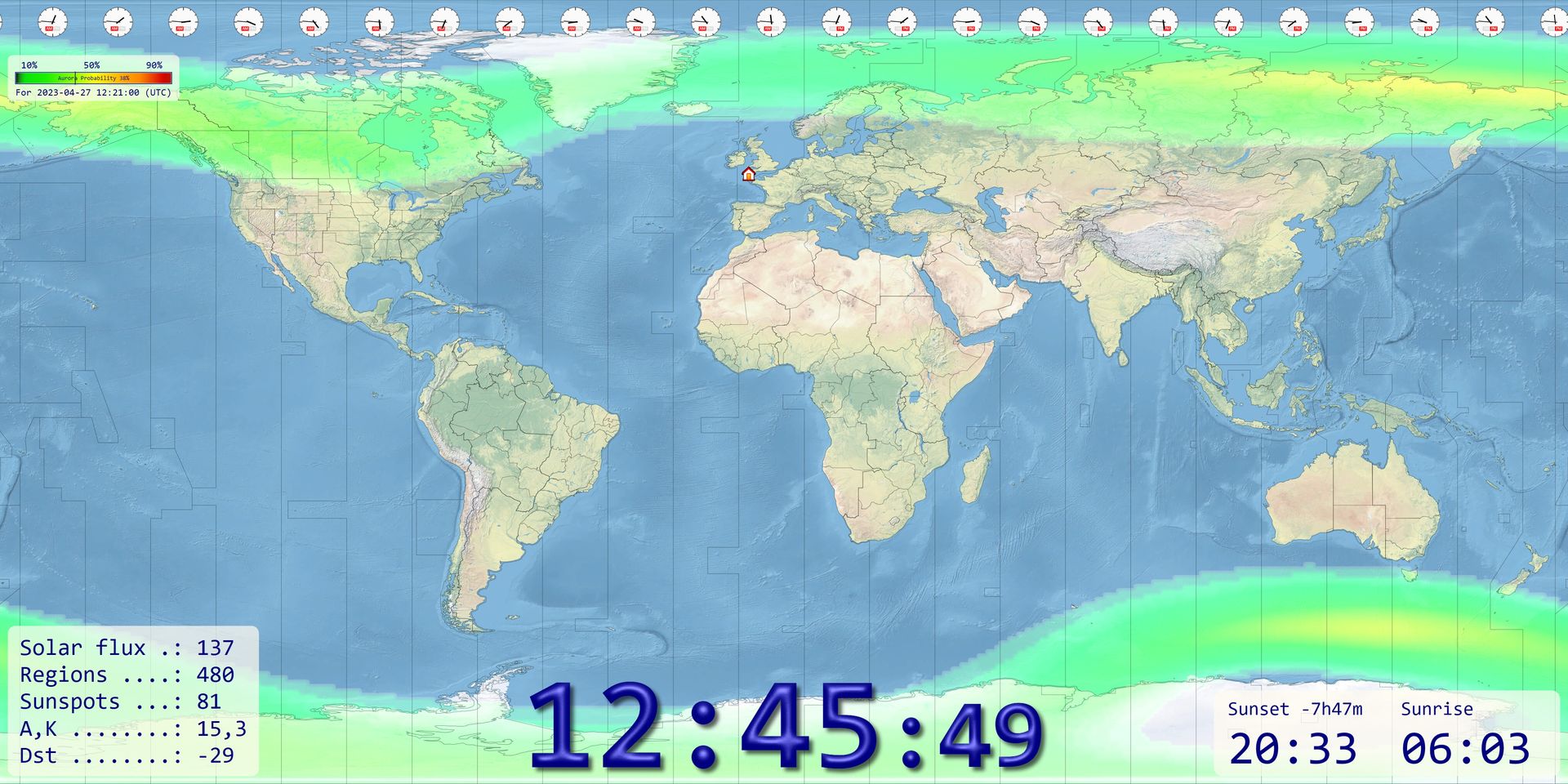 Clock - SDR-Radio.com - Software Defined Radio