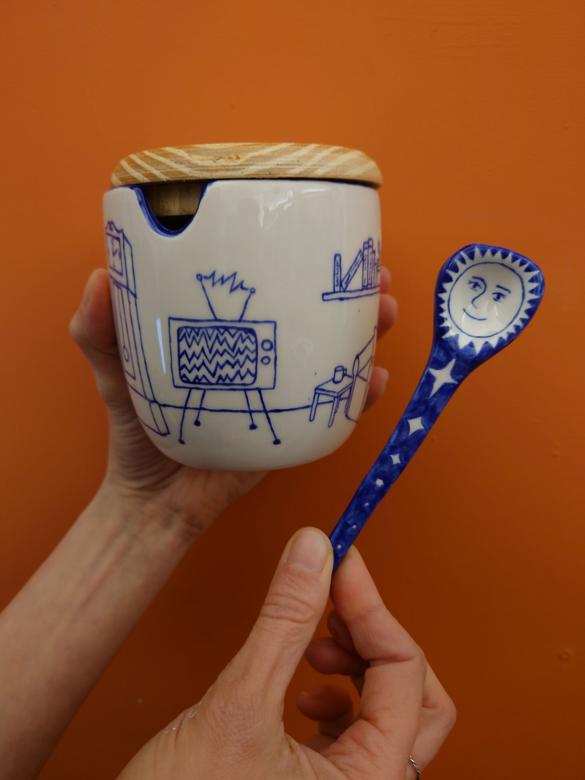Personalised pottery - Doodles Ceramics