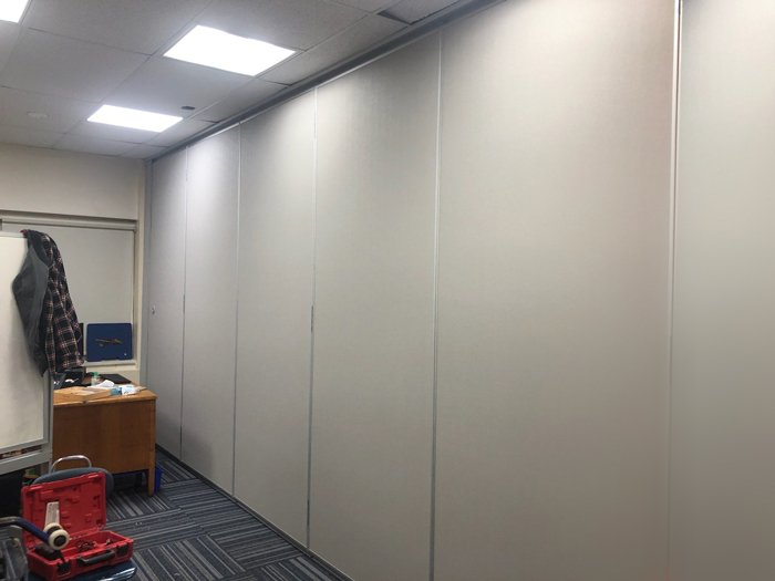 Tri-State Folding Partitions