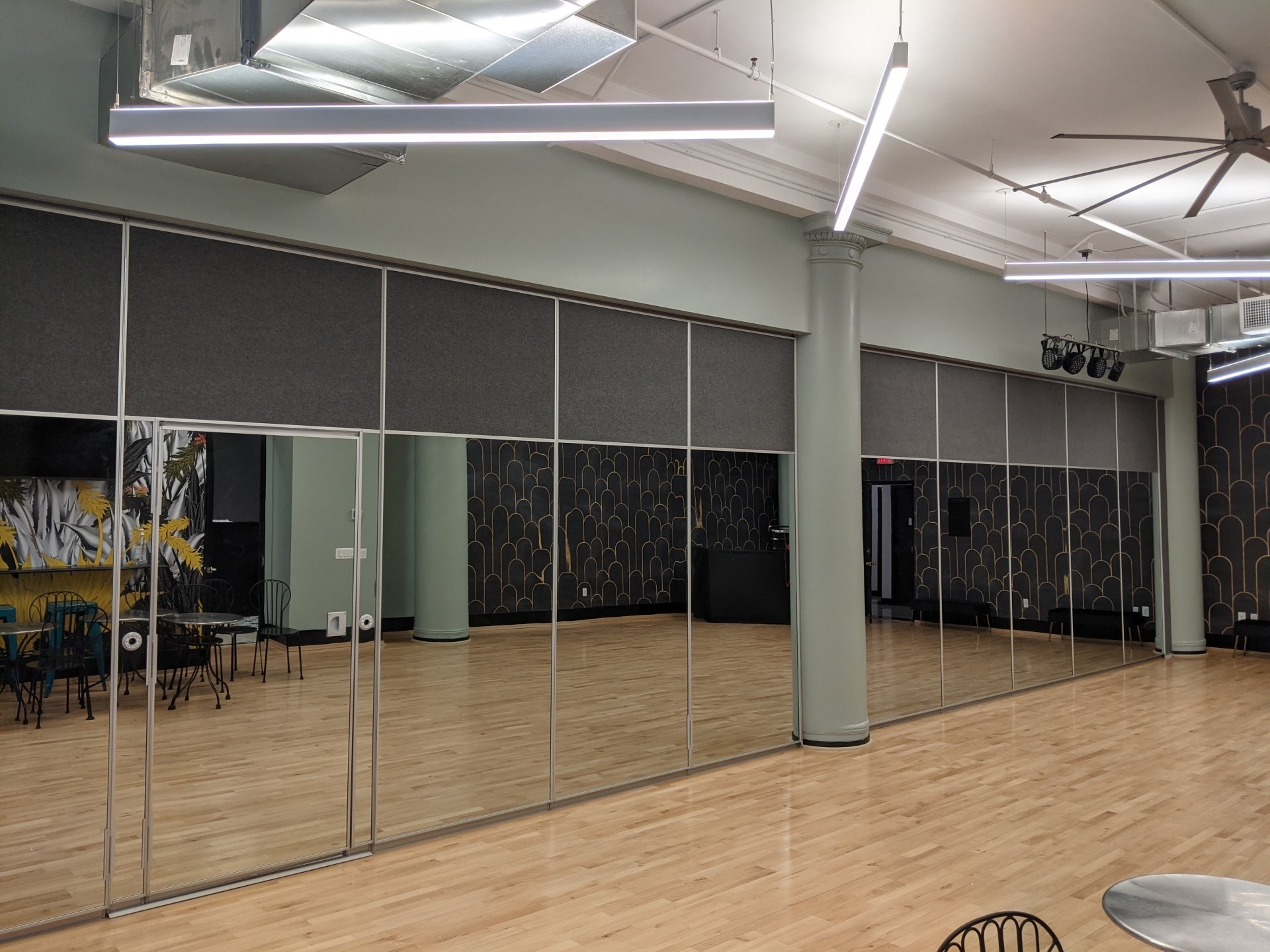 Tri-State Folding Partitions