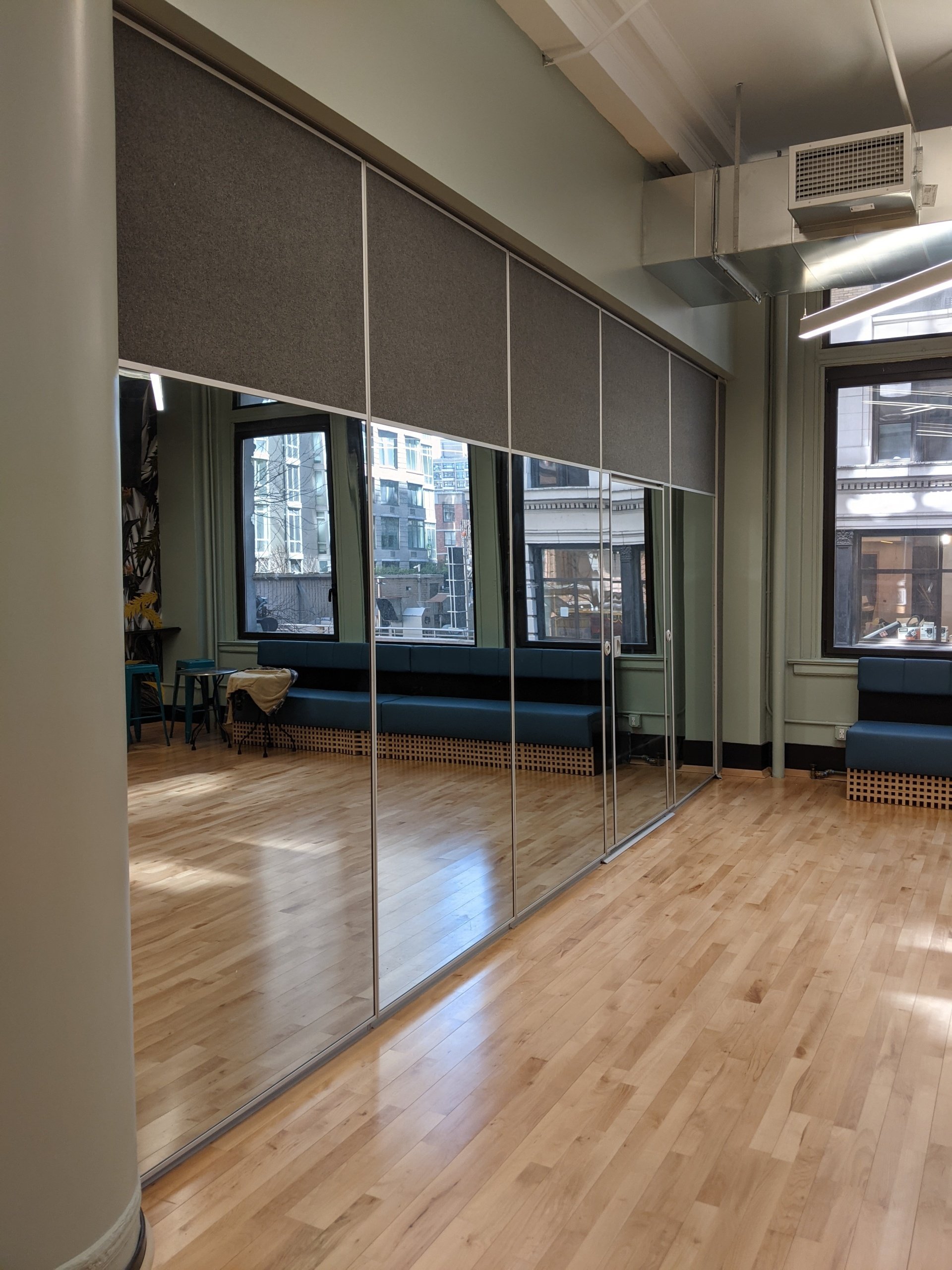 Tri-State Folding Partitions