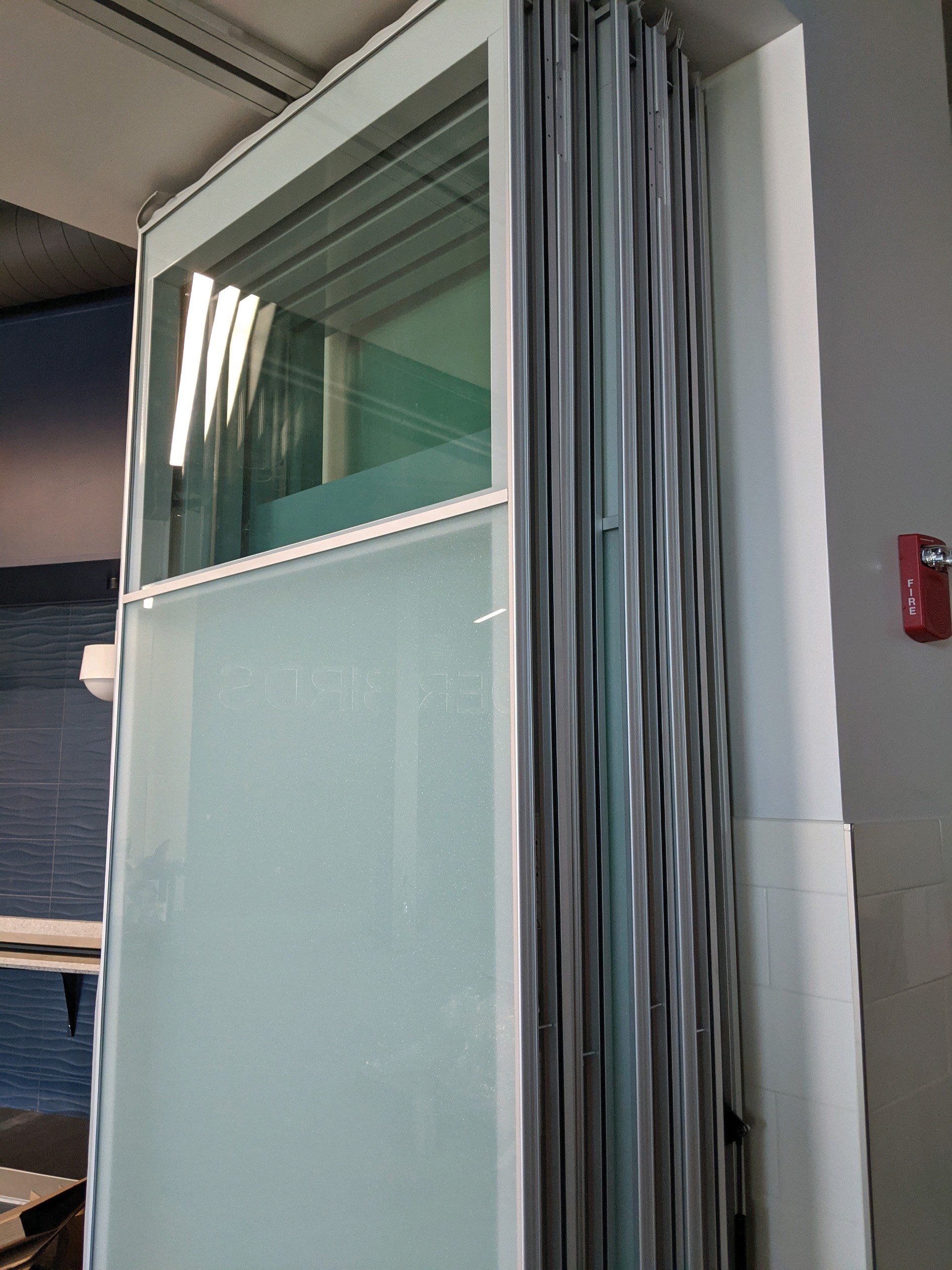 Tri-State Folding Partitions