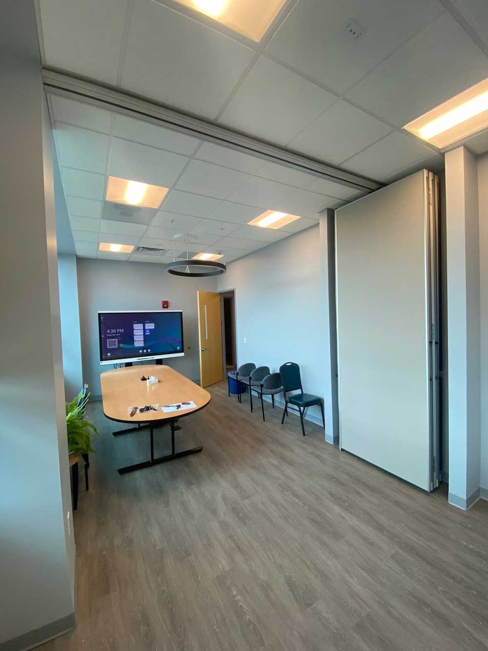 Tri-State Folding Partitions