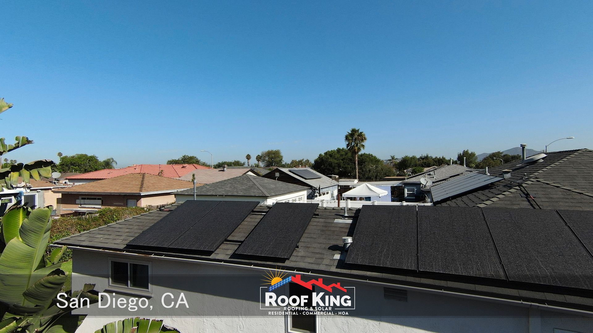 Solar Panel Installation Photo Gallery | Roof King Solar San Diego, CA