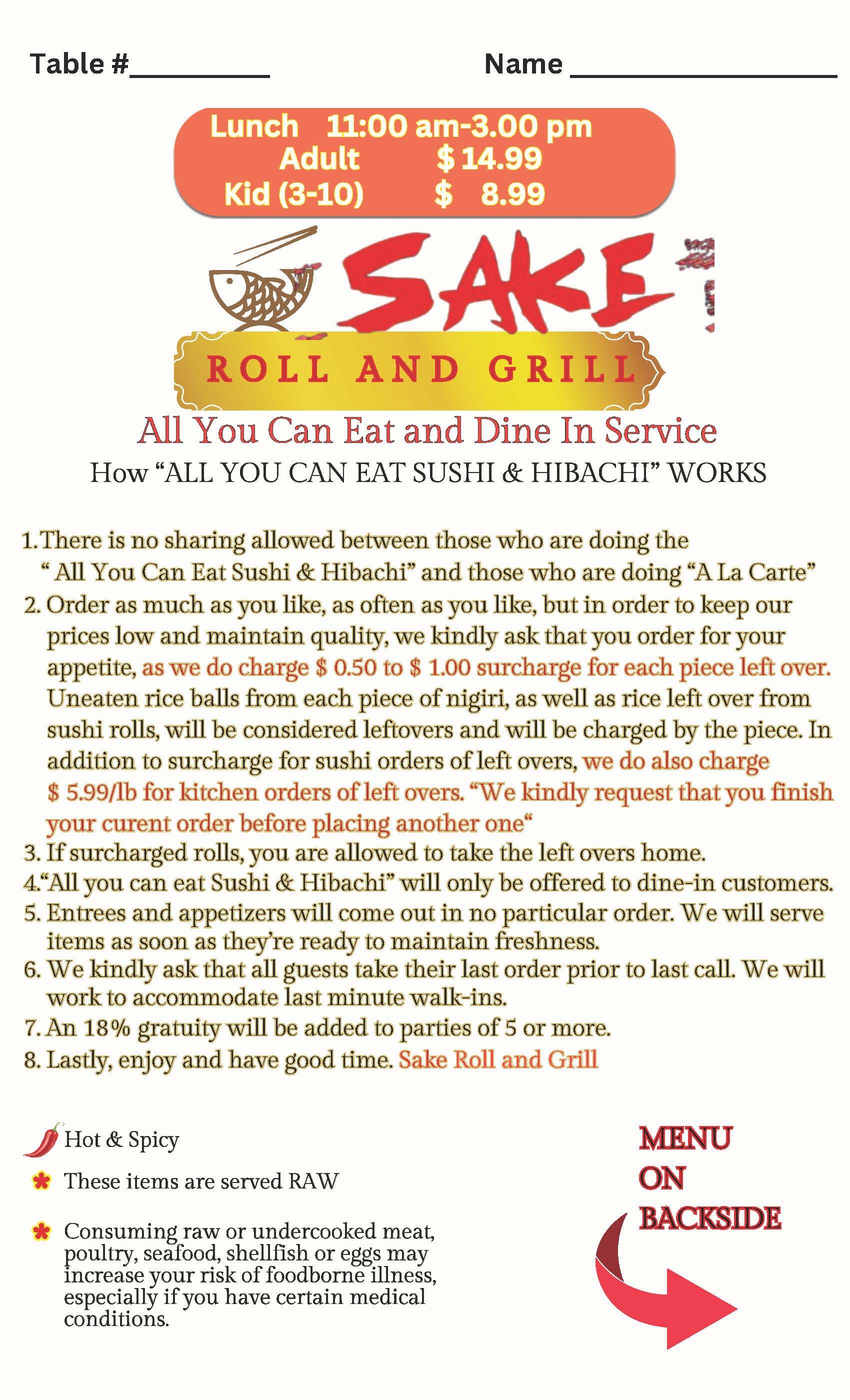 All You Can Eat Sushi & Hibachi Buffet - Chattanooga, TN