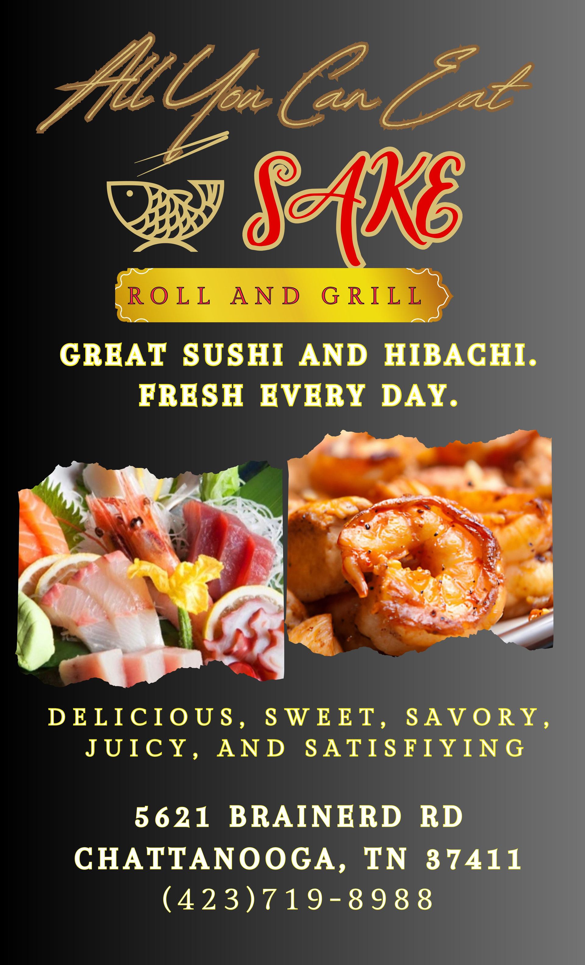 All You Can Eat Sushi & Hibachi Buffet - Chattanooga, TN