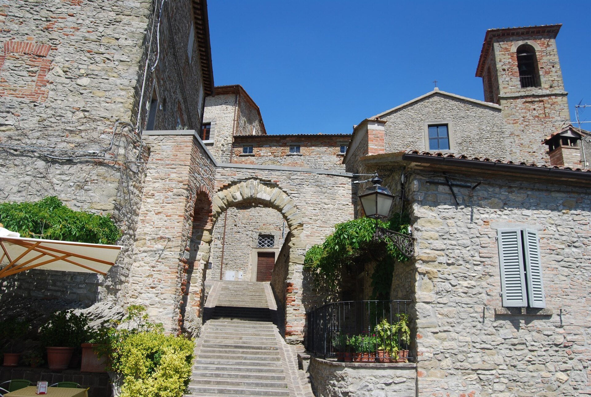 Vista panoramica | Monte Santa Maria Tiberina (PG) | Ristorante Oscari