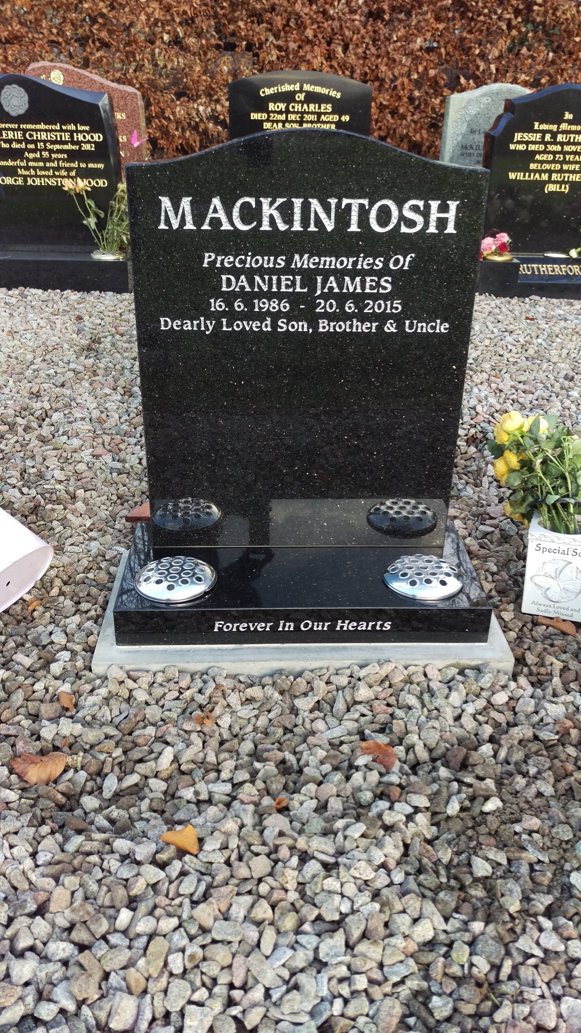 Gravestones | Granite Memorials Aberdeen | Mark Shaw