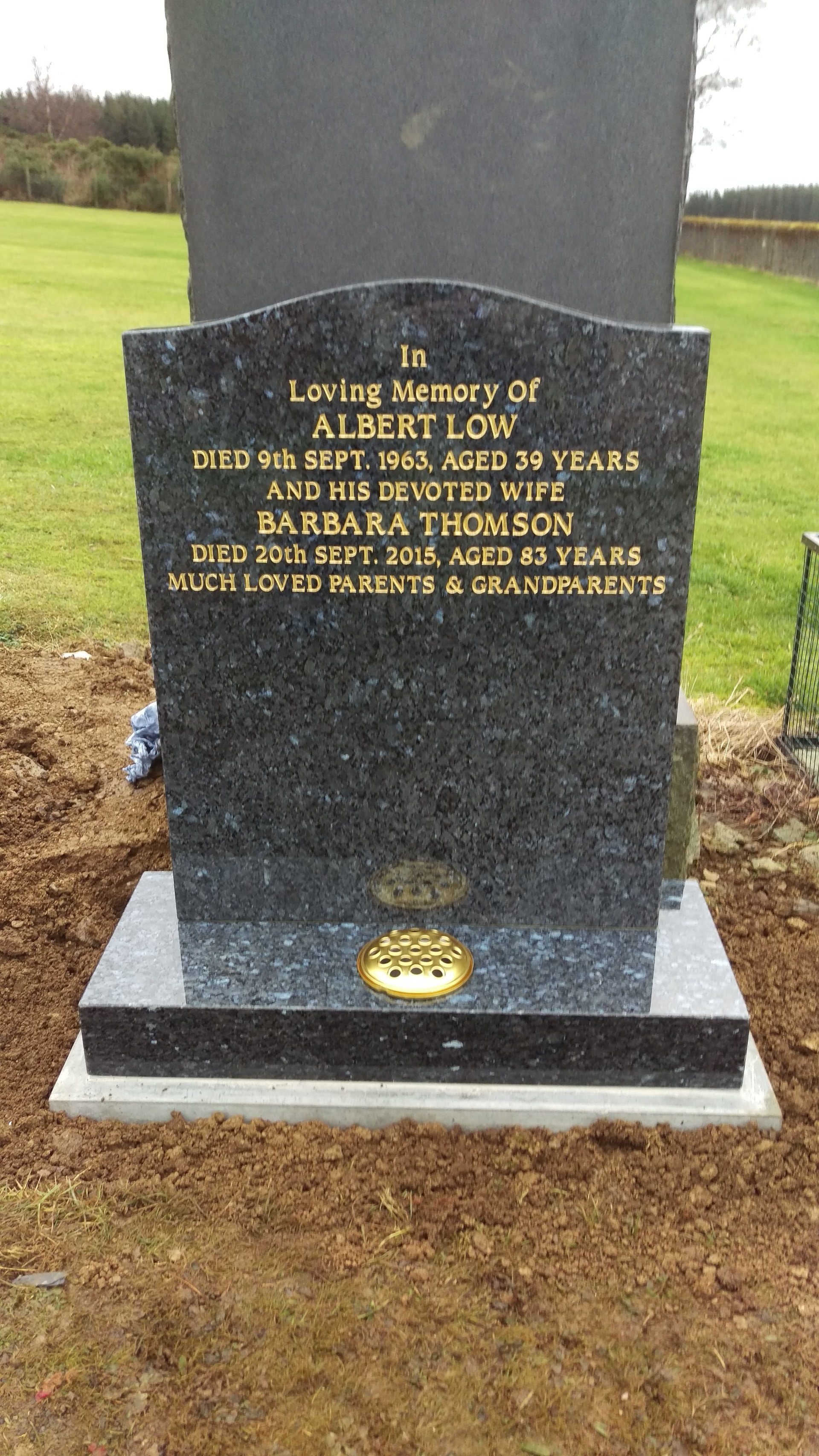 Gravestones | Granite Memorials Aberdeen | Mark Shaw