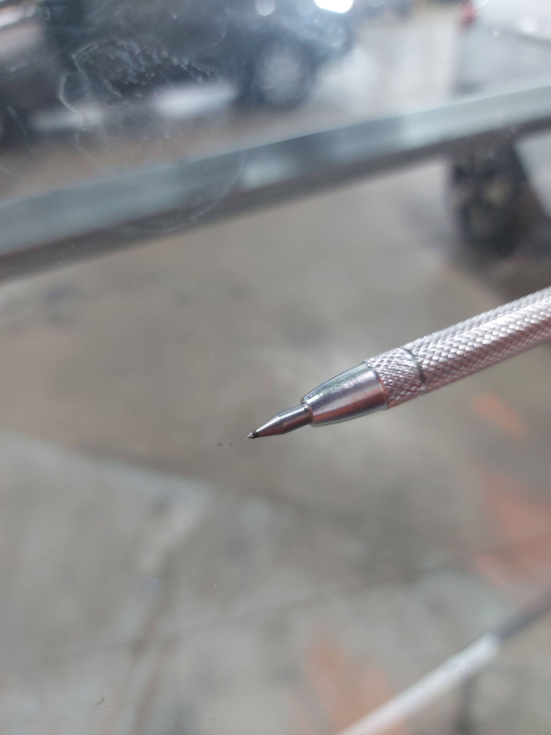 Windscreen Repair Before and After