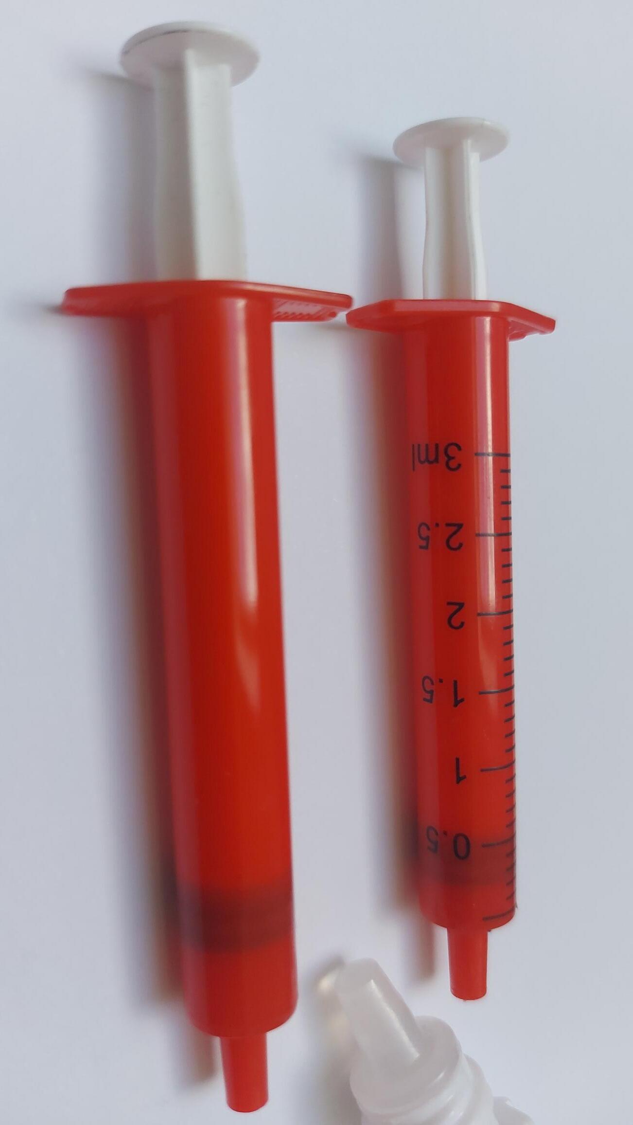 An alternative suppliers NEW resin UV resistant syringes