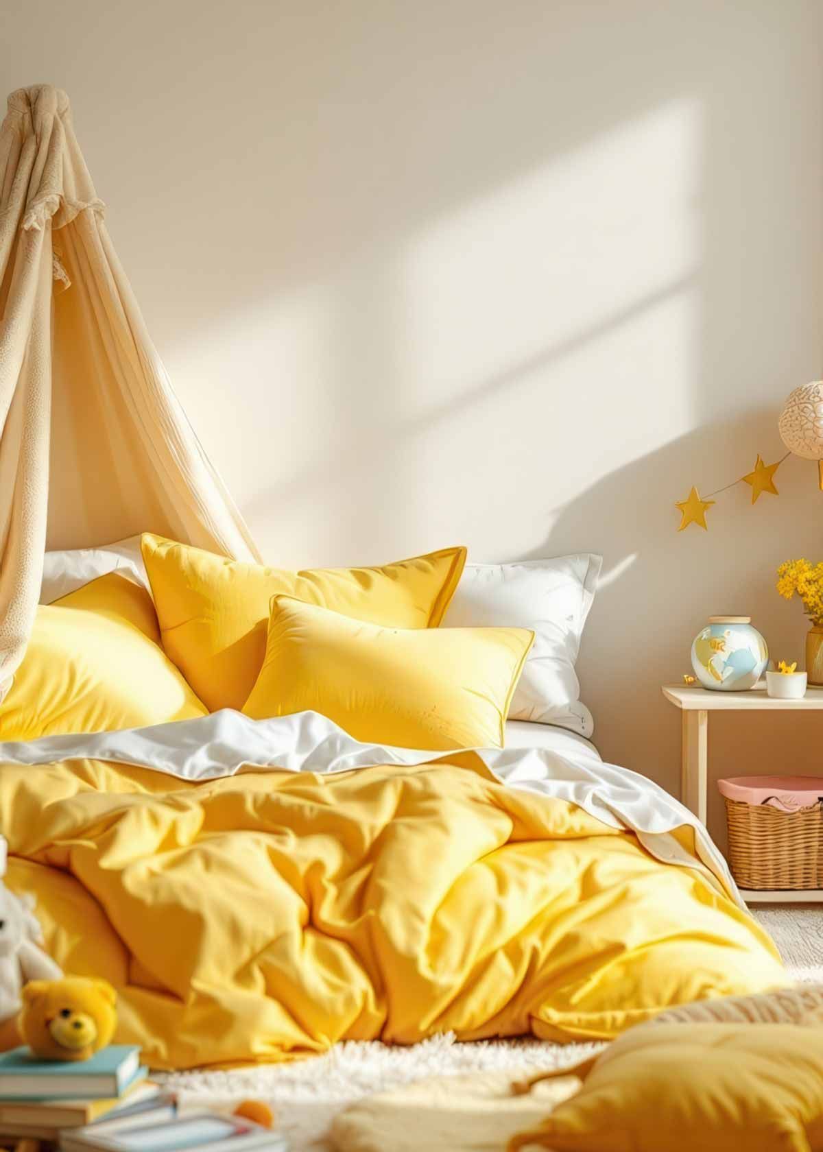 10 Creative Ideas to Brighten Your Child’s Bedroom with Yellow