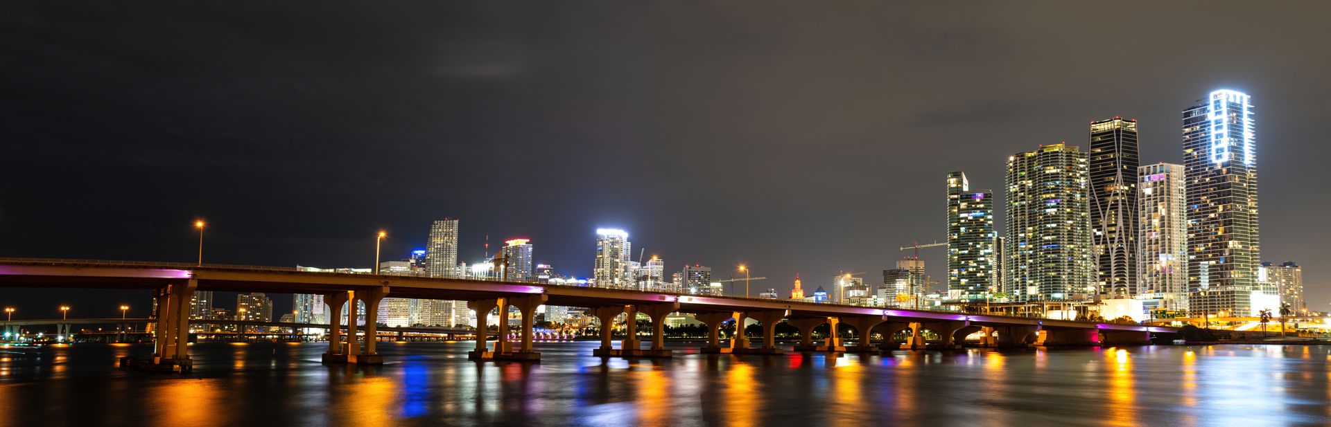 Miami Skyline at Night | Best Waterfront Views from the Water