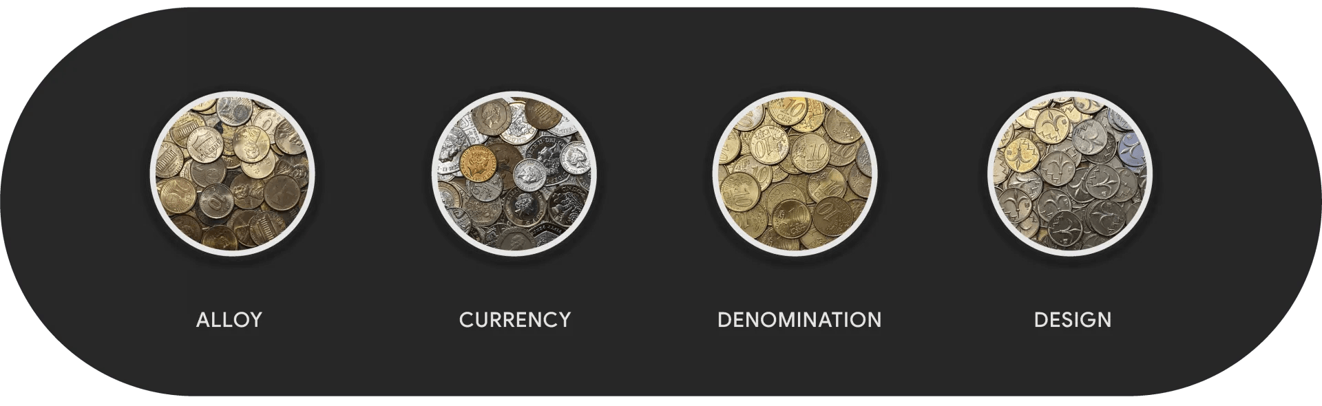 Microps C: Coin classification and sorting