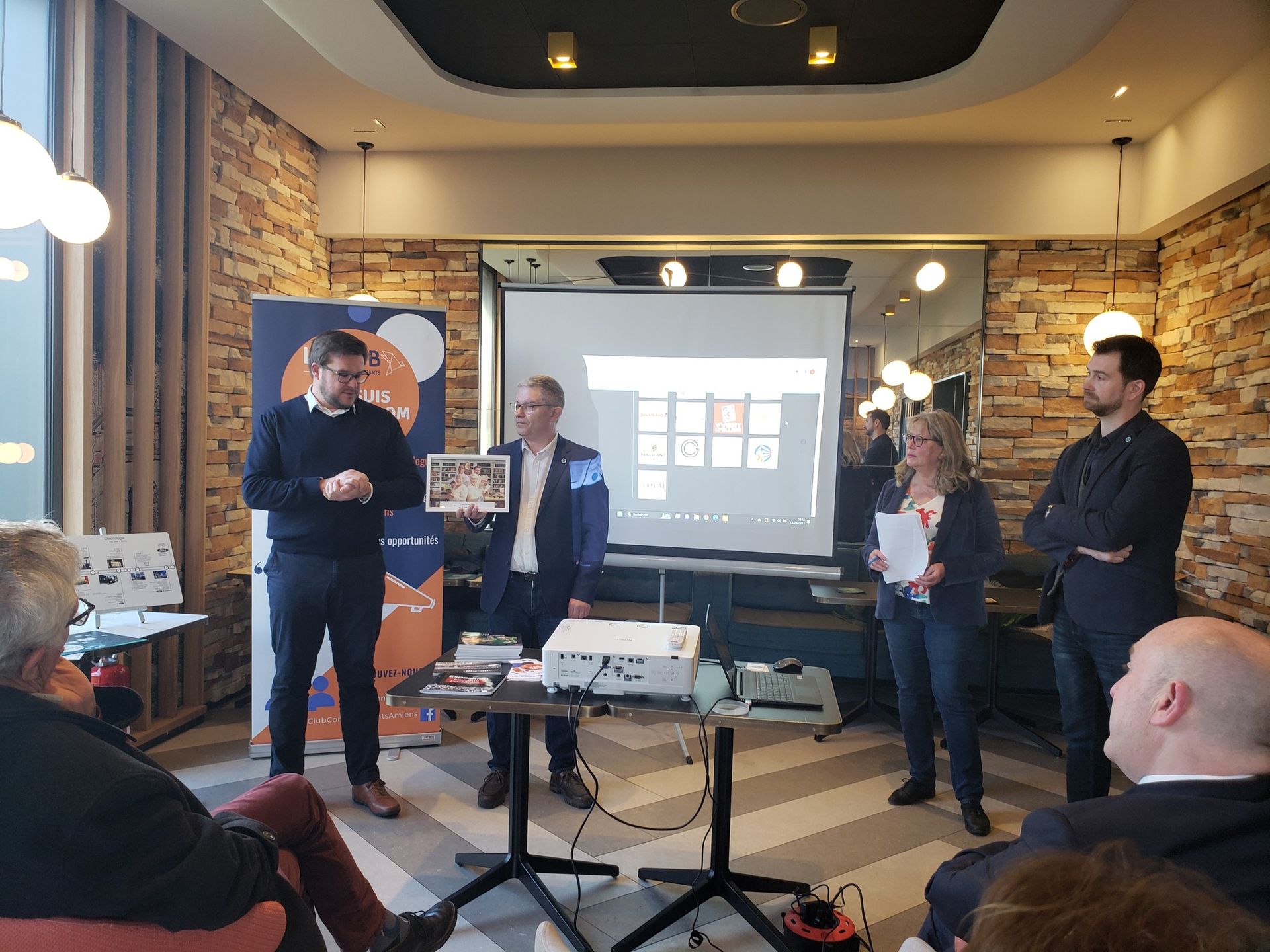 Petit-déjeuner avec Philippe Désérable et Clément Roussel, initiateurs ...