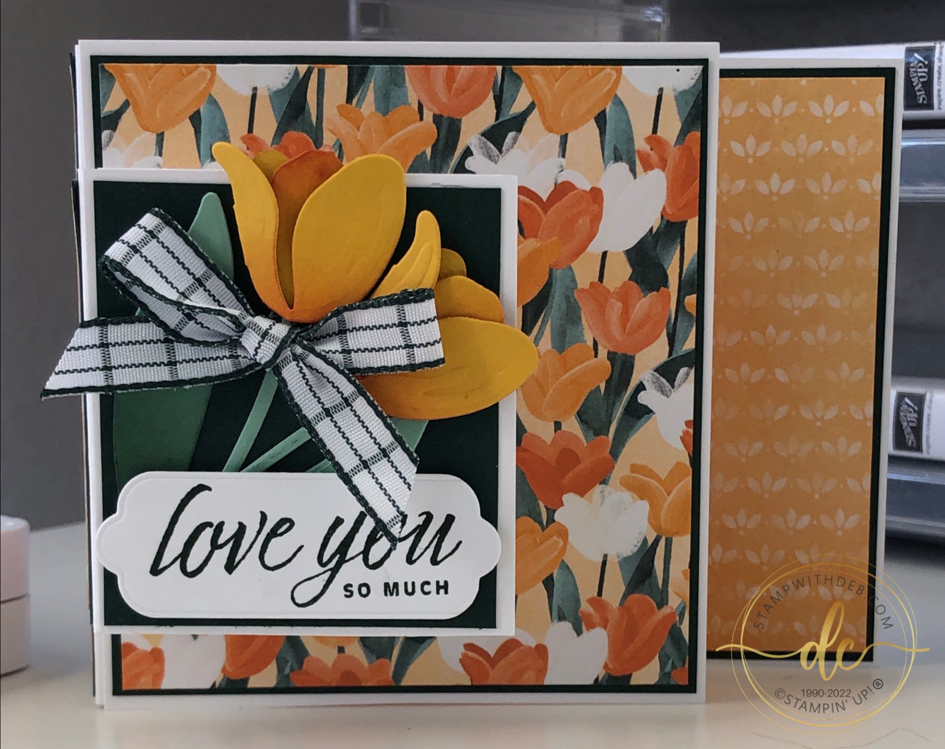 A2 DOUBLE SIDE STEP UP CARD