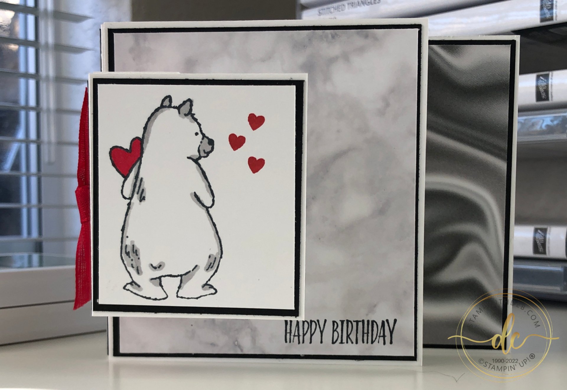 A2 DOUBLE SIDE STEP UP CARD