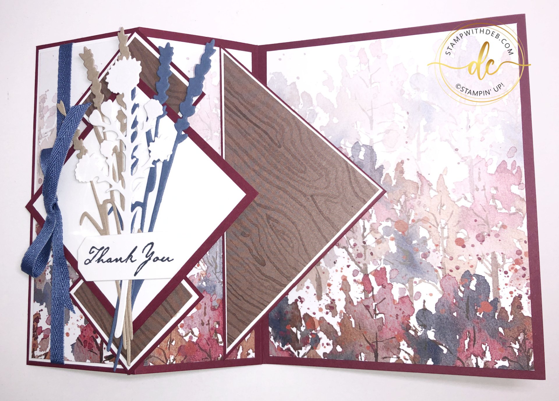 POP UP AND PULL OUT CARD - NATURE'S HARVEST