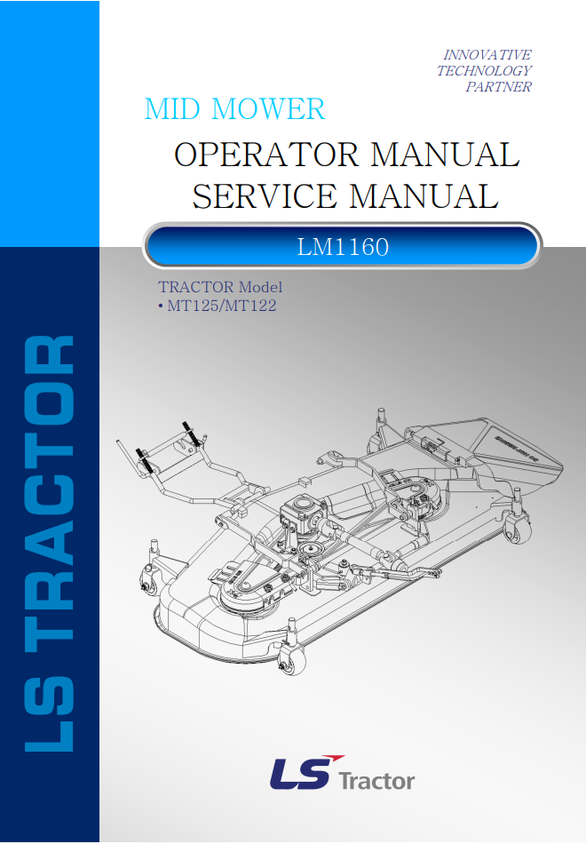 LS Tractor MT1 Series Manuals: Comprehensive Guides for Tractor and ...