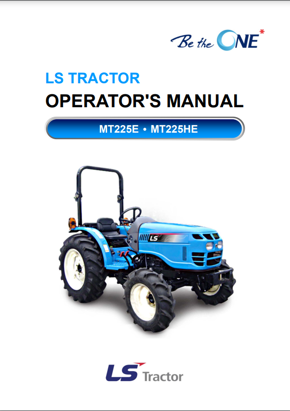 LS Tractor MT225E Series Manuals: Your Comprehensive Guide to Mastering Tractor Excellence