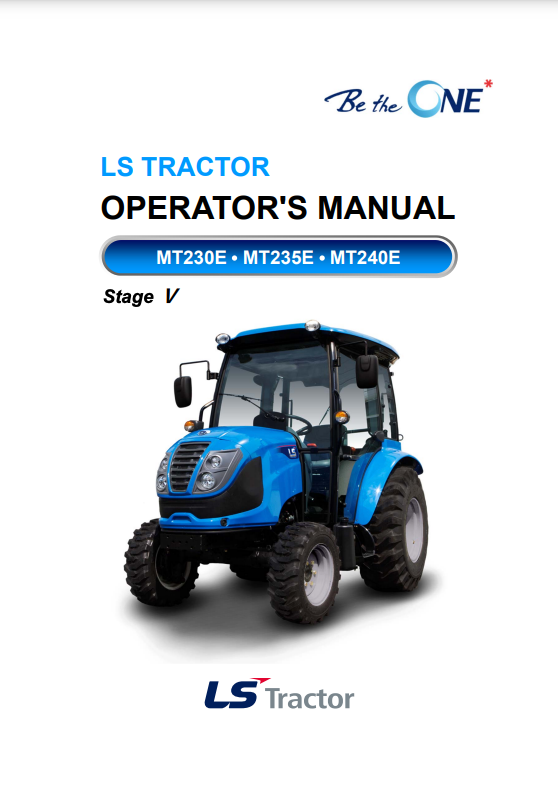 LS Tractor MT2E Series Manuals: Your Ultimate Resource for Mastering Tractor Excellence