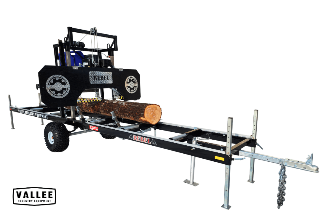 Wallenstein LXT95 Off-Road Log Loader Trailer: Rugged Performance for ...