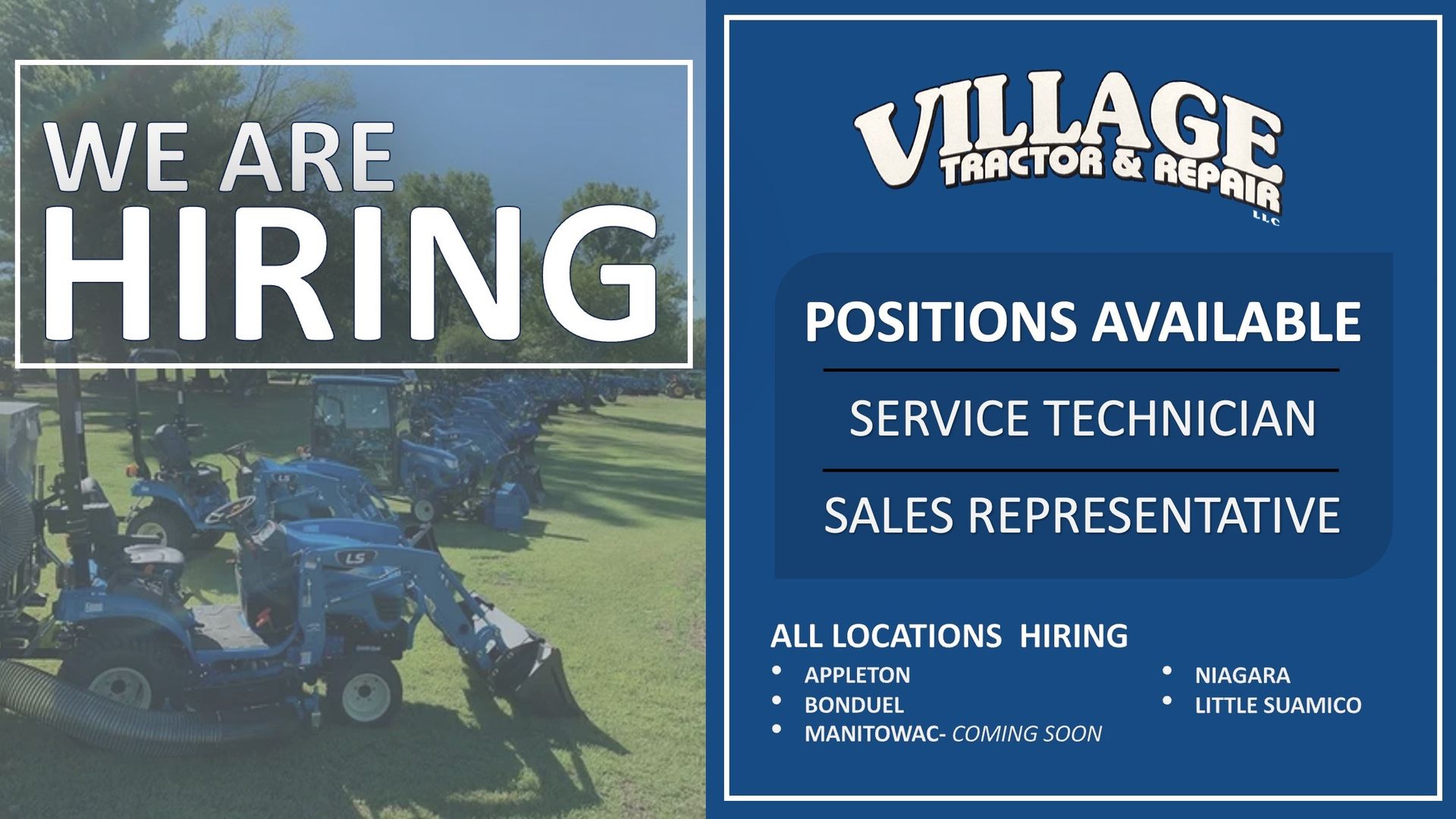 Village Tractor and Repair - HOME