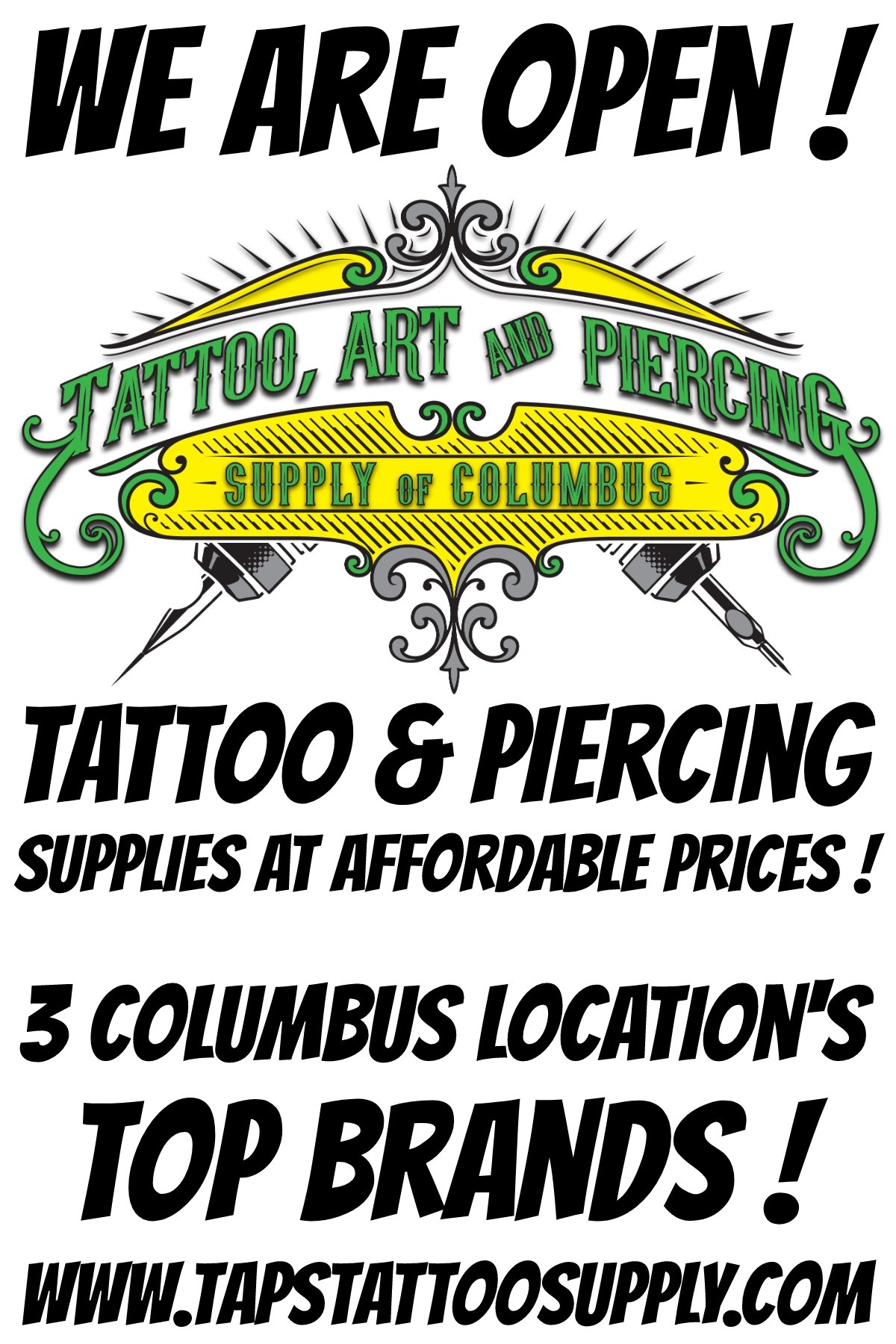 Columbus Tattoo Shop - 22 Caliber Tattoo Studio - Hilliard Shop