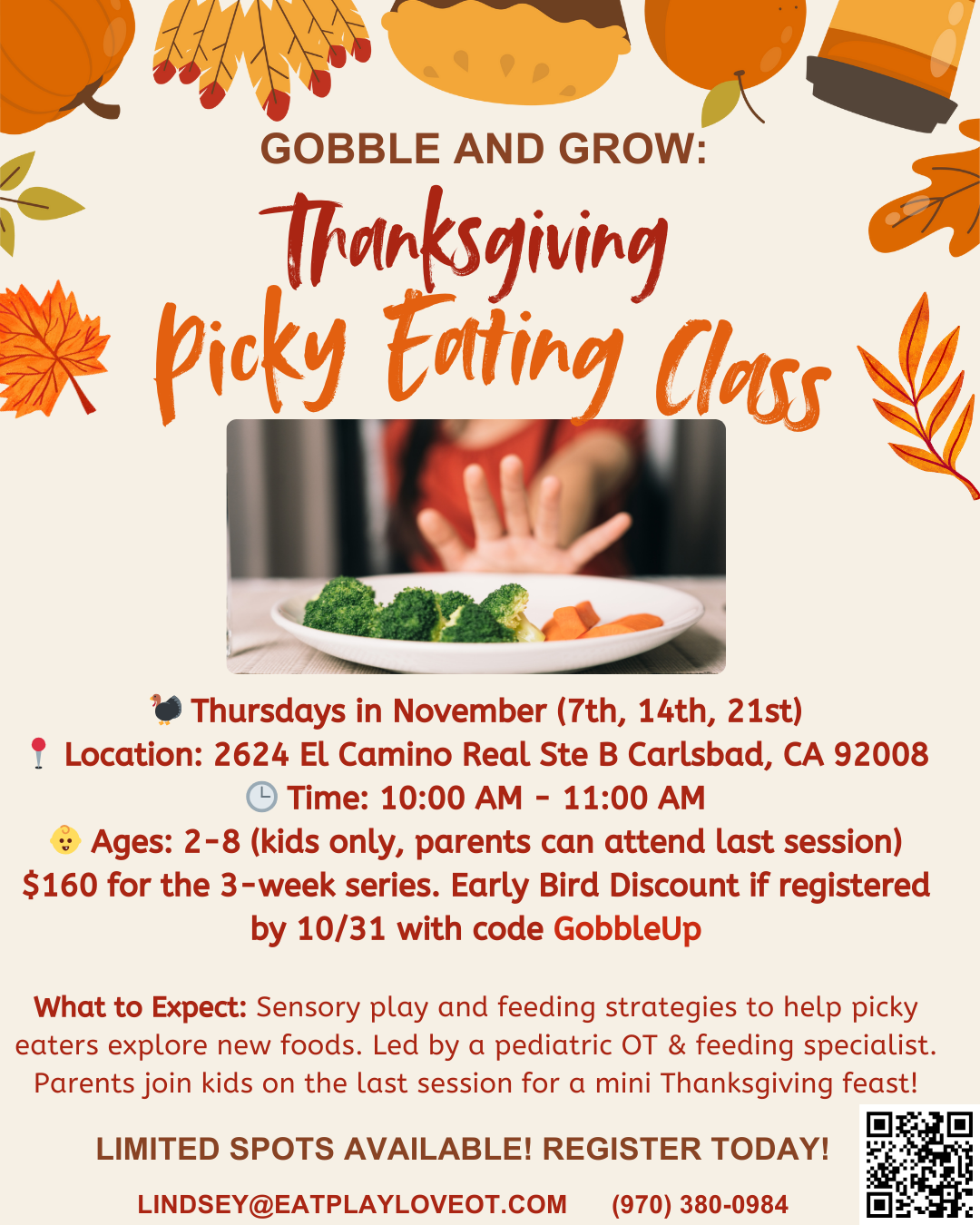 How to Encourage Picky Eaters with Thanksgiving Sensory Activities