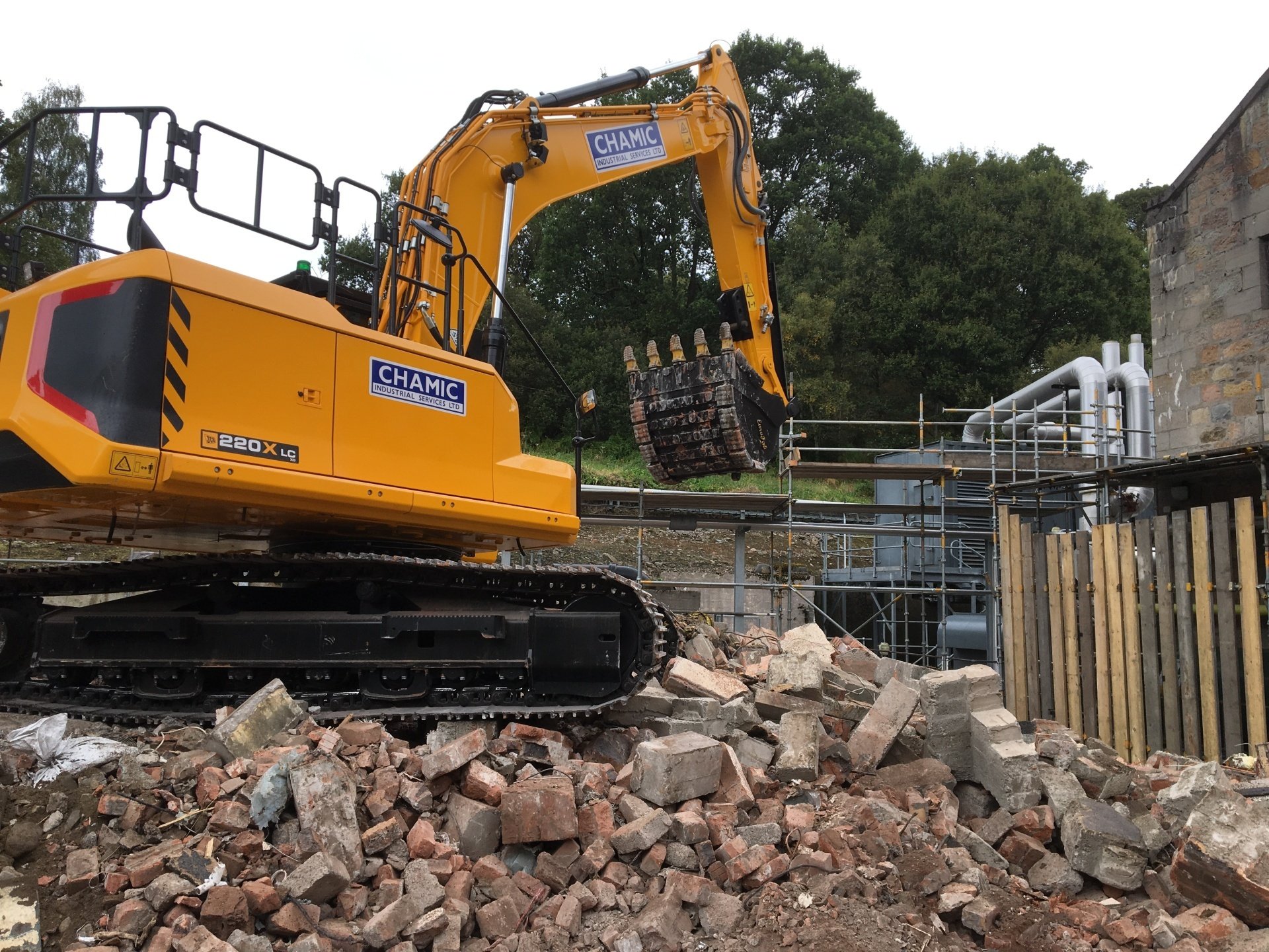 Site clearance | Edinburgh | Chamic Industrial Services Ltd